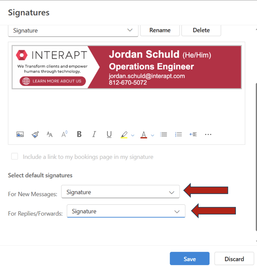 Email Signature Site